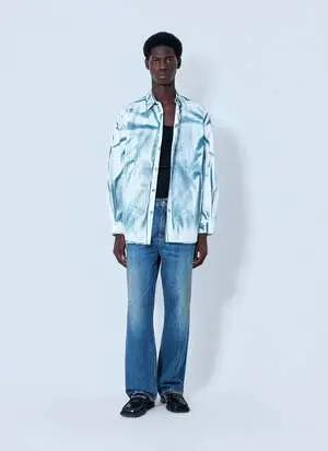 JEAN PAUL GAULTIER Abstract Print Button-down Shirt