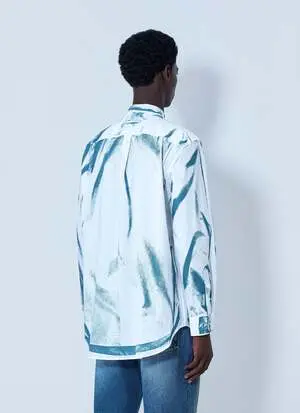 JEAN PAUL GAULTIER Abstract Print Button-down Shirt