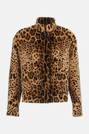 Max Mara Printed Velvet Jacket - Multicolor