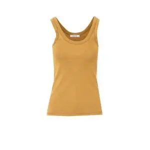 LEMAIRE Rib Tank Top - Yellow