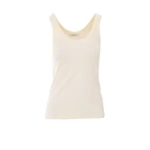 LEMAIRE Rib Tank Top - White