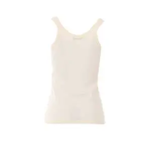 LEMAIRE Rib Tank Top - White