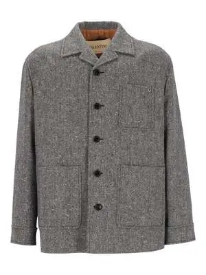 Valentino Garavani Shirt Jacket - Gray