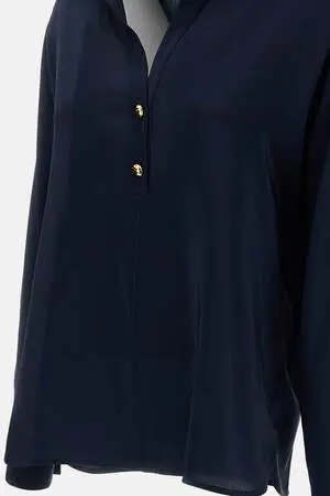 Max Mara Crêpe De Chine Polo Shirt