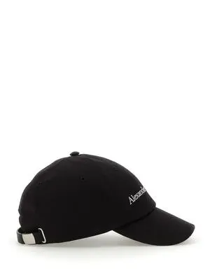 Alexander McQueen Baseball Hat With Logo