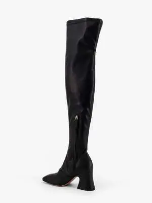 Chloé Janis Over The Knee Leather Boots - Black