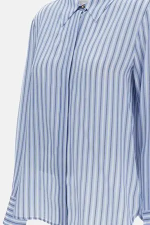 Max Mara Striped Silk Shirt