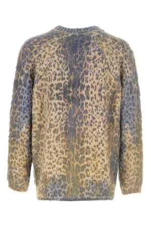 DIESEL® Printed Cotton Blend Cardigan