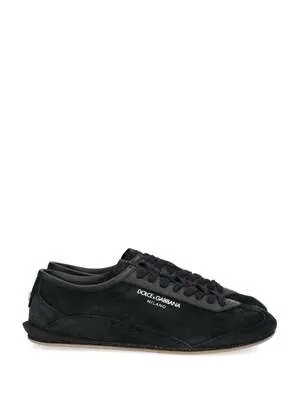 Dolce & Gabbana Lipari Suede Sneakers - Black