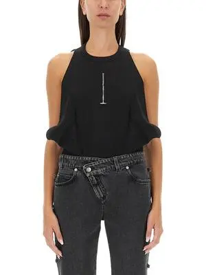 Alexander McQueen Ribbed Tank Top