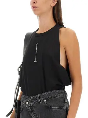 Alexander McQueen Ribbed Tank Top