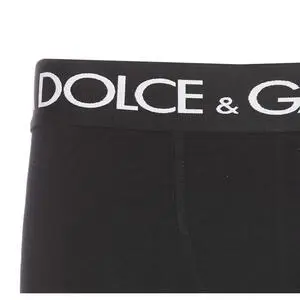 Dolce & Gabbana Logo Boxer 2 Pack - Black