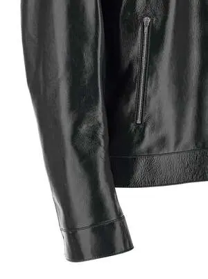 Fendi Leather Biker Blouson