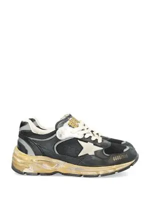 GOLDEN GOOSE Dad-star Leather Running Sneakers - Black