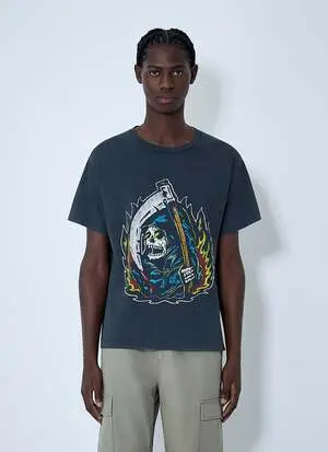 GALLERY DEPT. Logo Motif T-shirt - Black