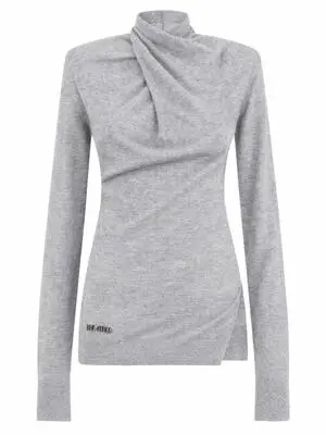 Attico Wool Jersey - Gray