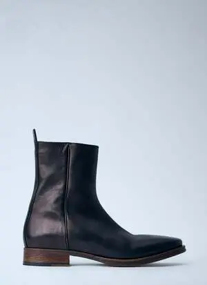 Acne Studios Leather Ankle Boots