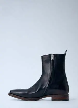 Acne Studios Leather Ankle Boots