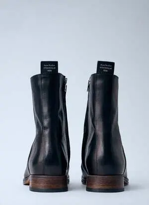 Acne Studios Leather Ankle Boots