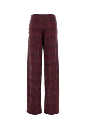 ERMANO SCERVINO Ermanno Scervino Printed Silk Pant