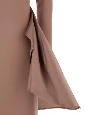 Solace London Kiana Long Dress - Multicolor