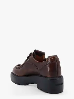 Miu Miu Leather Lace-up Shoes - Multicolor