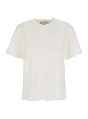 AMI Paris Cotton T-shirt With De Coeur Patch - Multicolor