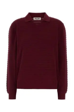 Miu Miu Embroidered Cotton Polo Shirt - Multicolor