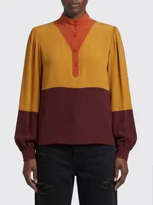 Saint Laurent Silk Blouse - Multicolor