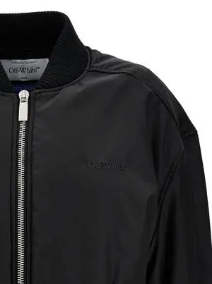Off-White Nylon Bomber Jacket - Multicolor
