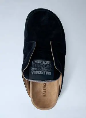 Balenciaga Suede Dumbo Mules