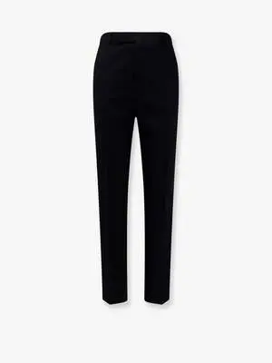 Celine Wool Trousers - Black