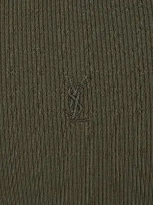 Saint Laurent Cotton Basic Tank Top