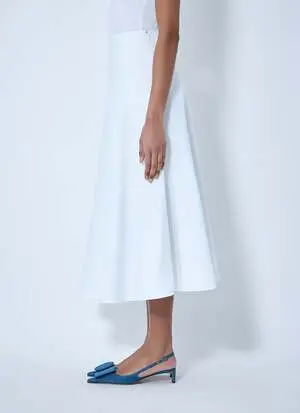 Jacquemus A-line Midi Skirt
