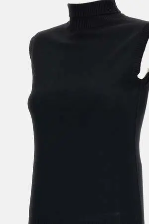 Sportmax High Neck Knit Vest - Multicolor