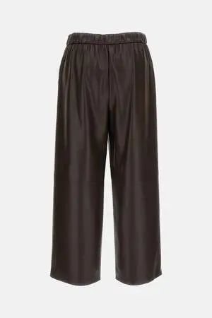 Max Mara Coated Jersey Cropped Trousers