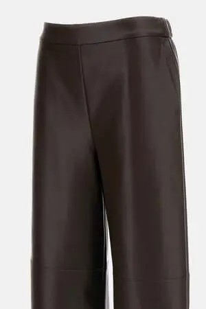Max Mara Coated Jersey Cropped Trousers
