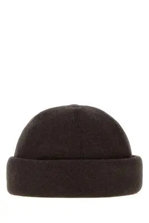 Giorgio Armani Cotton Blend Hat - Brown