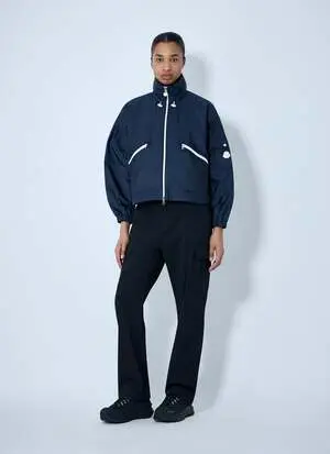 Moncler Marmacy Hooded Rain Jacket - Blue