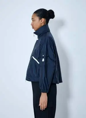 Moncler Marmacy Hooded Rain Jacket - Blue