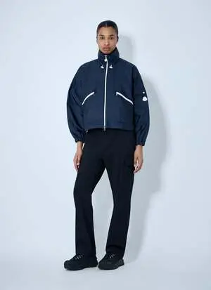 Moncler Hooded Rain Jacket - Blue
