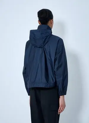 Moncler Hooded Rain Jacket - Blue