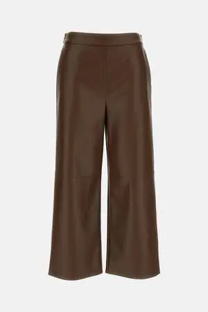 Max Mara Coated Jersey Cropped Trousers - Multicolor