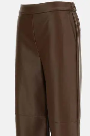 Max Mara Coated Jersey Cropped Trousers