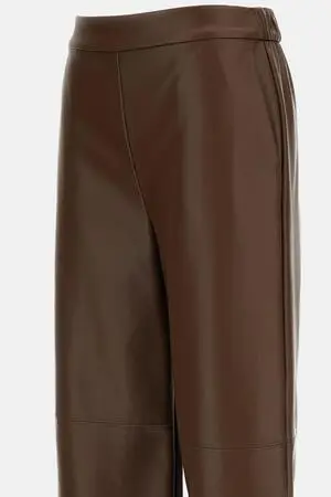 Max Mara Coated Jersey Cropped Trousers - Multicolor