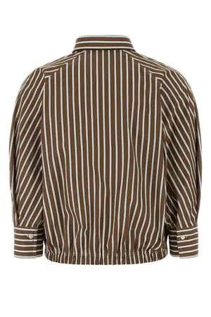 Brunello Cucinelli Embroidered Poplin Shirt - Multicolor