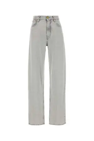 JIL SANDER Light Grey Denim Jeans - Gray