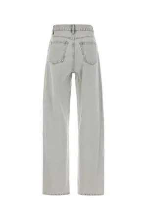 JIL SANDER Light Grey Denim Jeans