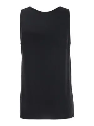 P.a.r.o.s.h Sleeveless Tech Fabric Top - Black
