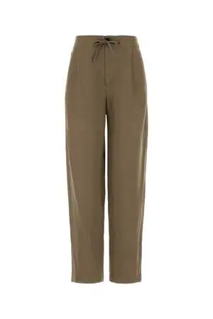 Brunello Cucinelli Cappuccino Jersey Pant - Brown